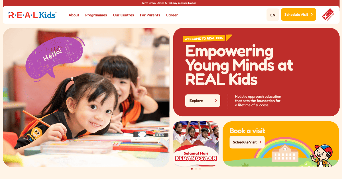 April Open Week - REAL Kids